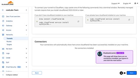 Server Ssh Access Via Cloudflare Tunnels Coolify Docs