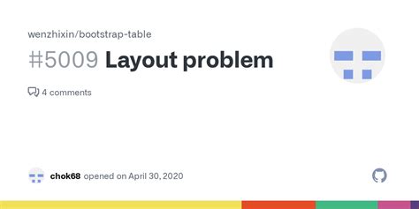Layout Problem Issue Wenzhixin Bootstrap Table GitHub