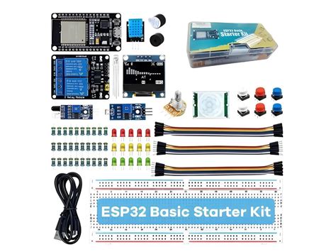Bmt Esp32 Basic Starter Kit Wifi Iot Development Board Learning Kit