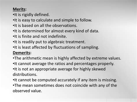 Ppt Arithmetic Mean Powerpoint Presentation Free Download Id 3933891