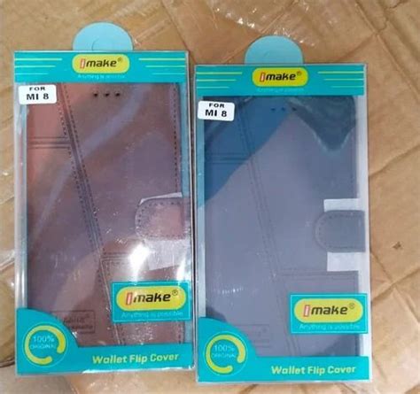 Black Leather Mobile Flip Cover At Piece In Usilampatti Id