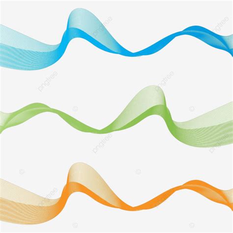 Abstract Color Wave Flow Design Digital Wave Clean Vector Digital Wave Clean Png And Vector