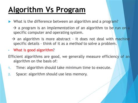 Algorithm And Flowchart PPT