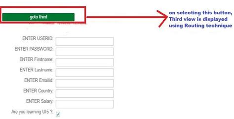 Page View Navigation In Sapui5fiori Using Routing Technique