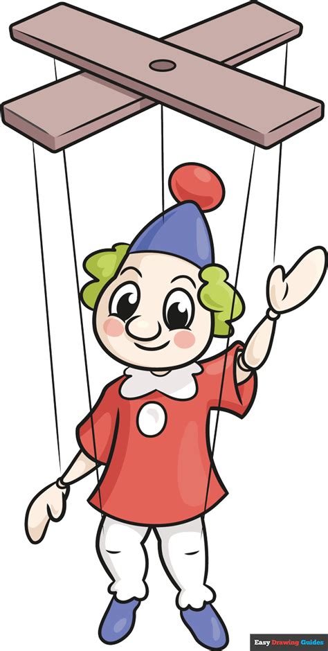 How To Draw A Marionette Puppet Really Easy Drawing Tutorial