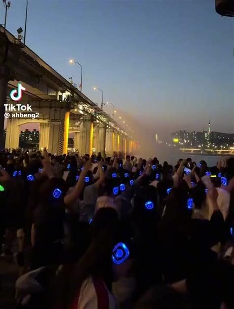 한강 무소음 Dj 파티 현장 소리