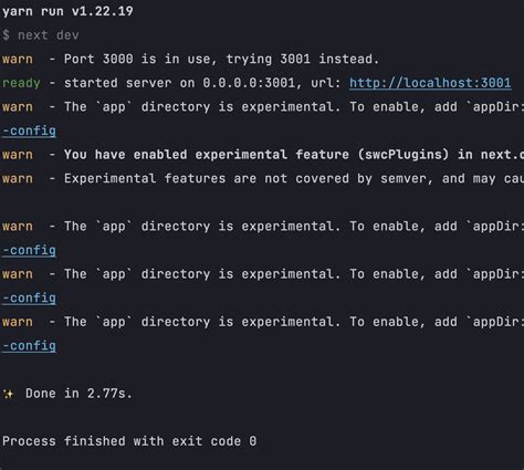 Next 680 Help Cant Run The Development Server · Vercel Nextjs