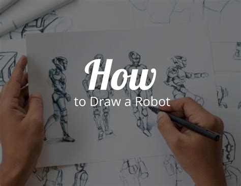 How To Draw A Robot CraftyThinking