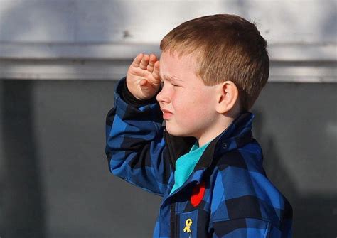 Canadian Heroes Foundation Kellar Greff Salutes His Father Master Corporal Byron Greff At His