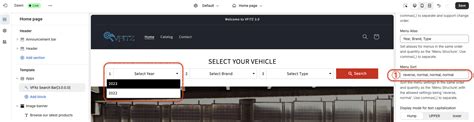 Configuring Dropdown Menus Aculogi