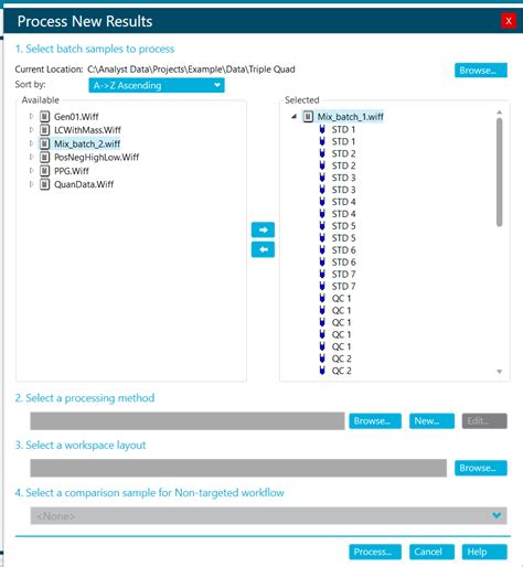 Data Not Visible For New Results Table Processing In Sciex Os Software