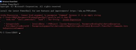 The Powershell Issue Microsoft Qanda