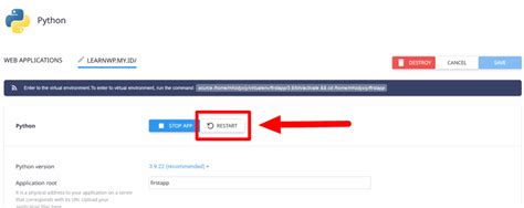 Cara Hosting Flask Python Di Cpanel Anymhost