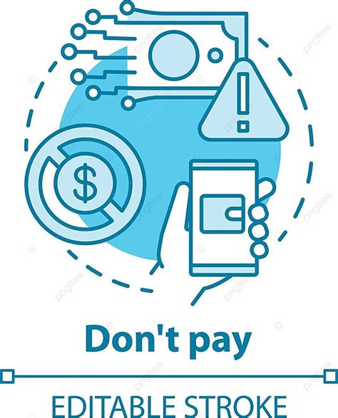 Online Payment Fraud Protection Concept Contour Protection Fraud Vector