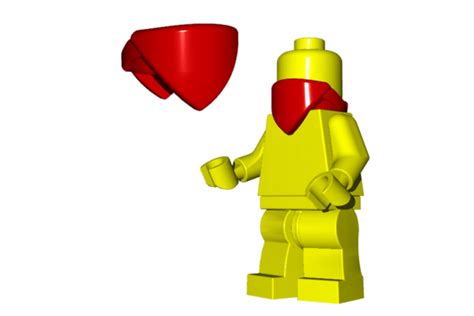 Бандана черного коричневая - кастомные детали для фигурок Лего Lego ...