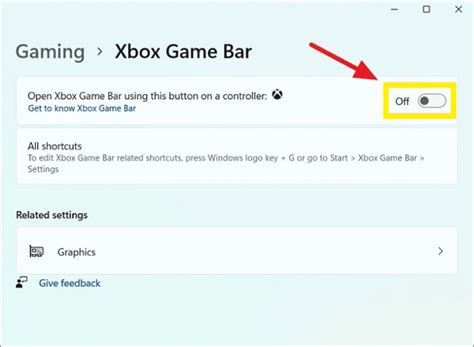 Enable Or Disable Open Xbox Game Bar Using Game Controller In Windows 11