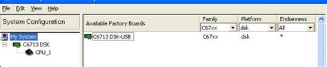 CCS V DSK Configuration Issue Code Composer Studio Forum Code Composer Studio TI