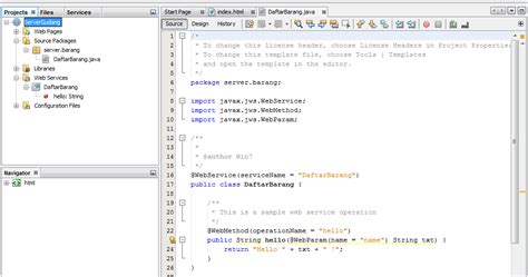 Tutorial Dan Source Code Membuat Delete Dan Update Dengan JAX WS Web Service KULIAH KU