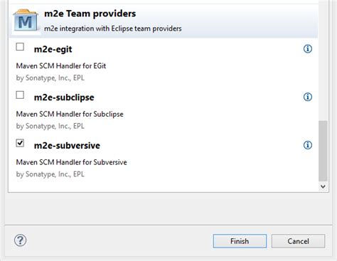 SVN no Eclipse Subversive vs Subclipse e integração o Maven M E connector acdcjuniors