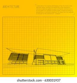 Architecture Grid Blueprint Background Sample Stock Vector Royalty Free Shutterstock