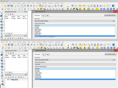 Bug Report Mean Coordinates Does List All Attributes QGIS Application QGIS Issue
