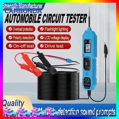 Electric Voltage Power Test System Probe With Power Switch Digital Voltage Circuit Tester Auto