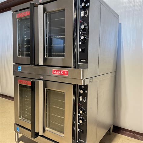 Used Blodgett Mark V Electric Double Convection Oven From School