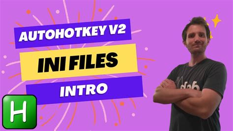 Autohotkey V2 Crazy Easy Way To Store Data With Ini Files Iniwrite