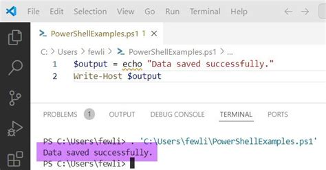 Powershell Write Host Vs Echo