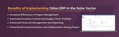 Odoo In Solar Igniting Business Excellence With Illuminating Solution