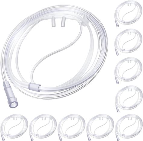 Anglechic 10 Pack 4ft Adult Oxygen Nasal Cannula Soft