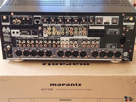 Marantz Av7706 112ch 8k Ultra Hd Av Surround Pre Amplifier Photo