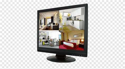 컴퓨터 모니터 Led 백라이트 Lcd Led 디스플레이 발광 다이오드 Vga 커넥터 Ips 패널 텔레비전 전자 제품 Png Pngegg