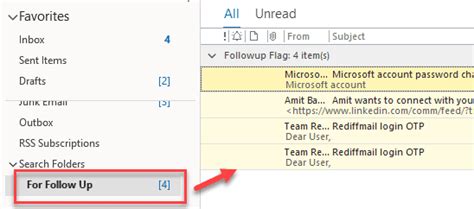 How To View All Flagged Messages In Outlook Printable Forms Free Online