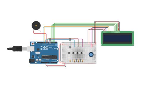 Circuit Design Timer Cronômetro Tinkercad
