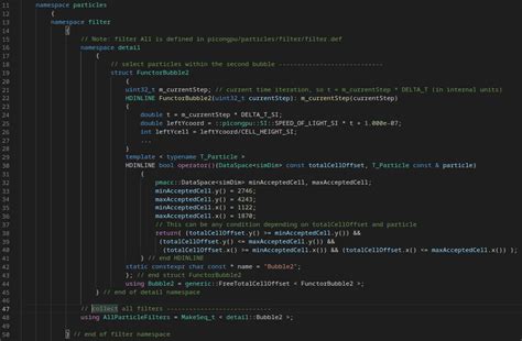 Particle Filters Issue ComputationalRadiationPhysics Picongpu GitHub