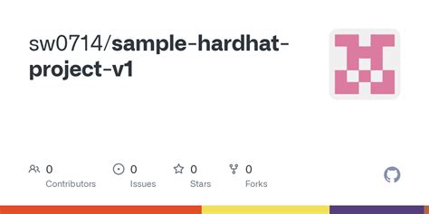 GitHub Sw Sample Hardhat Project V