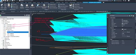volume surface elevation auto shifted autodesk community