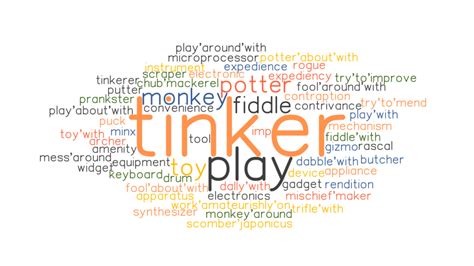 Tinker Synonyms And Related Words What Is Another Word For Tinker