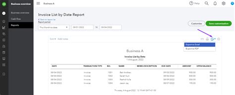 How To Export Invoice From QuickBooks Coupler Io Blog