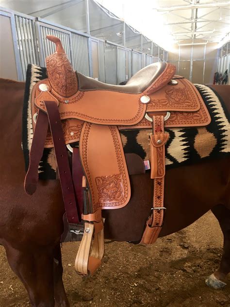 Al Dunning Signature Series Sheridan Reining Saddle Al Dunning