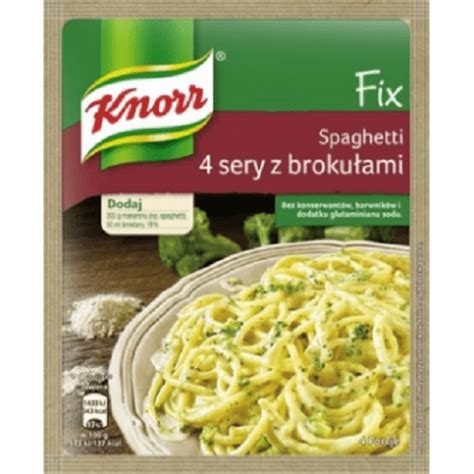 Knorr Fix Spaghetti sery g Delikatesy Dwójka