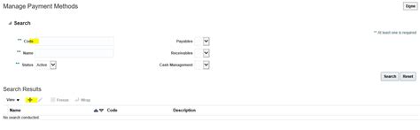 Oracle Applications Blog How To Create The Supplier Payment Method In