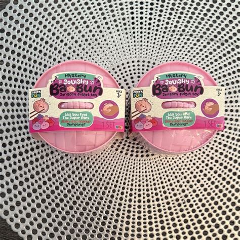 Rms Toys Mystery Squishy Bao Bun Sensory Fidget Toysset Of 2nwt