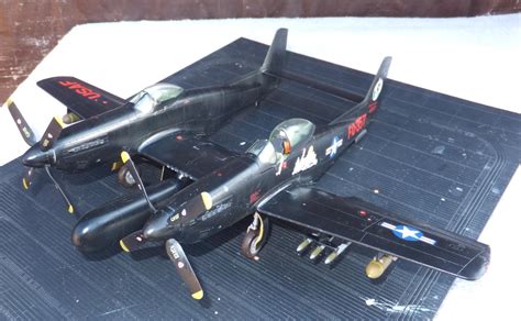 Korea The Forgotten War Modelsvit N American F 82g Twin Mustang Usaf