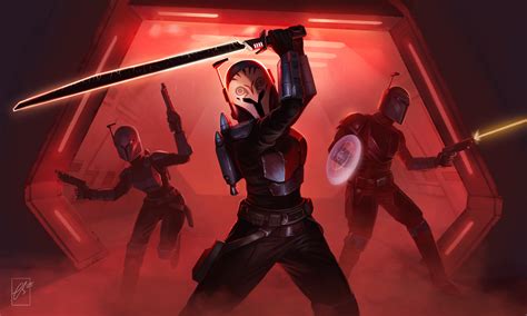 Tom Stockman Bo Katan Kryze Star Wars Star Wars Legion Absurdres