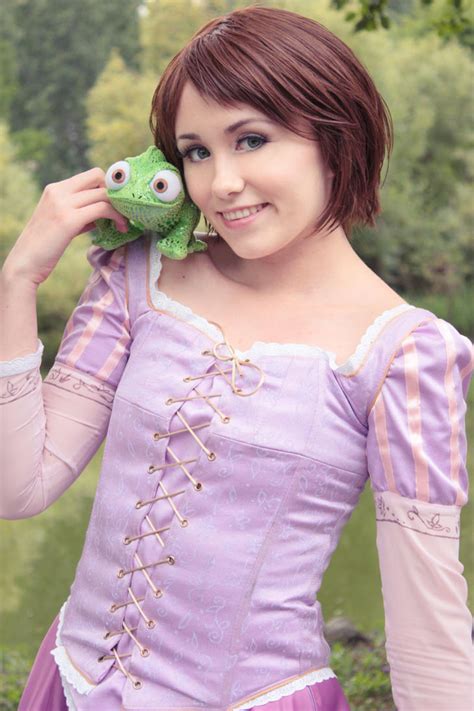 Rapunzel And Pascal By NunnallyLol On DeviantArt