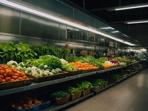 Premium Photo Vegetable And Vegetable Store