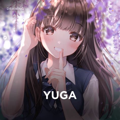 콜로소 Coloso 일러스트레이터 유가의 감성적인 분위기와 반짝이는 연출이 돋보이는 미소녀