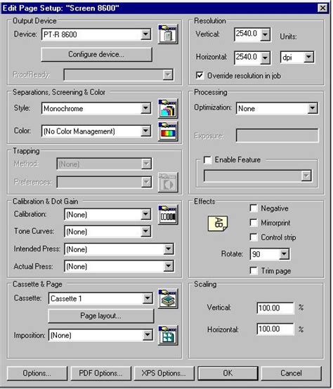 Configuring The Rasterblaster Image Processor And Plug In Xitron Support
